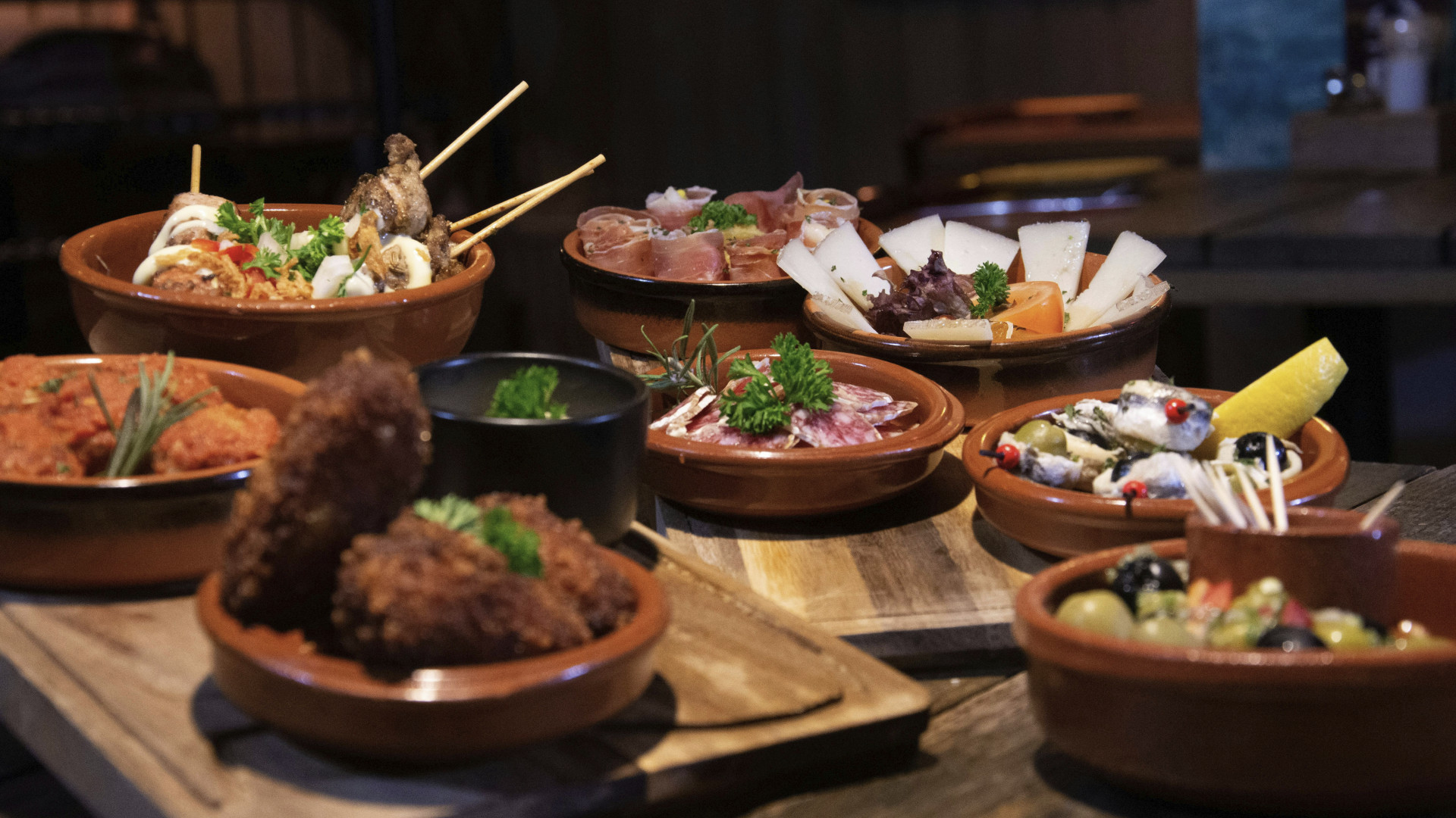 Schone Tapas Spanisches Restaurant Scala Bild